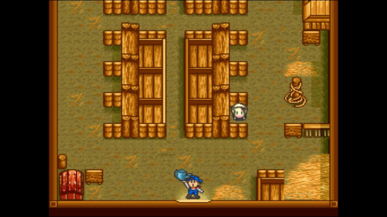 Let's Play Harvest Moon (Snes) #7 - End of Spring!! (...Almost) - YouTube