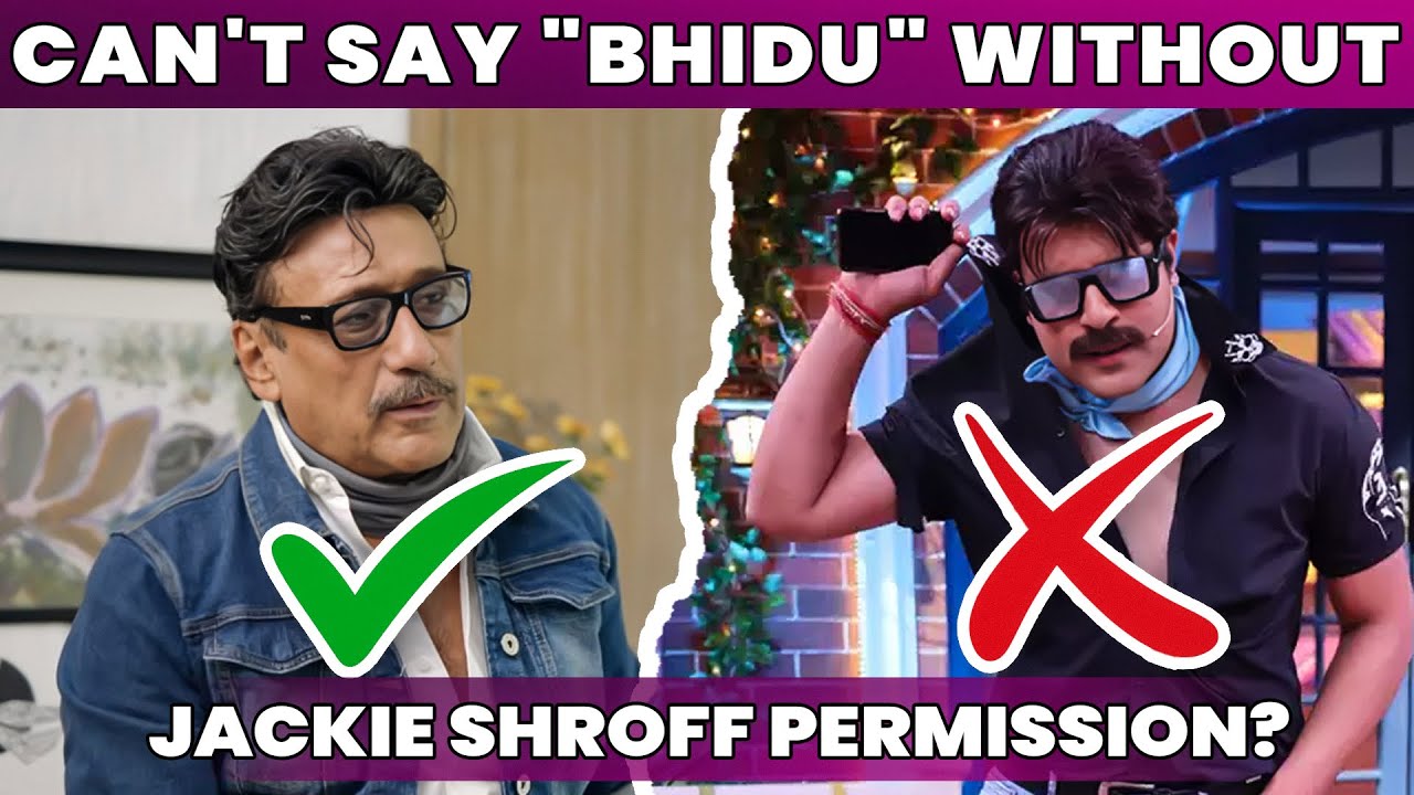 Can't Say "Bhidu" without Jackie Shroff Permission? 😱 - YouTube