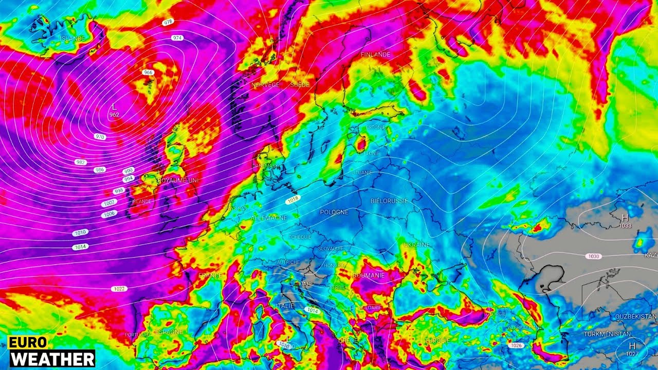 European Weather | ECMWF Model Precipitation December 8 2025 ...
