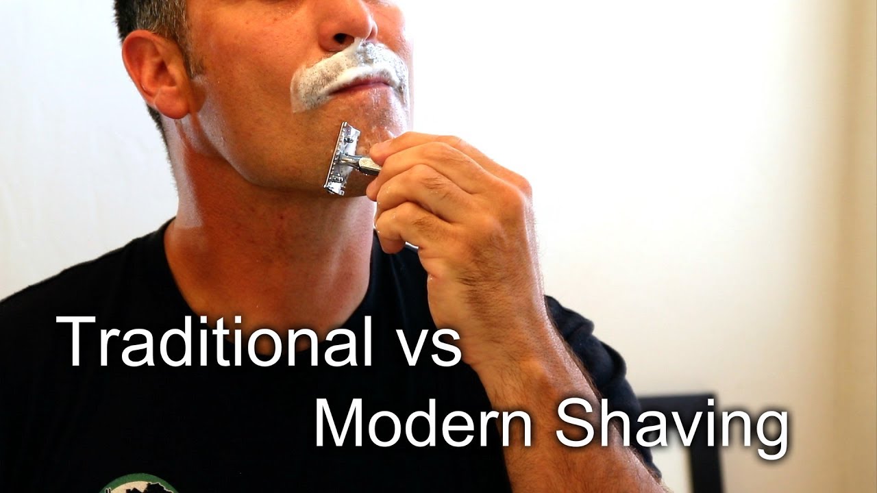 Traditional Vs Modern Shaving - YouTube