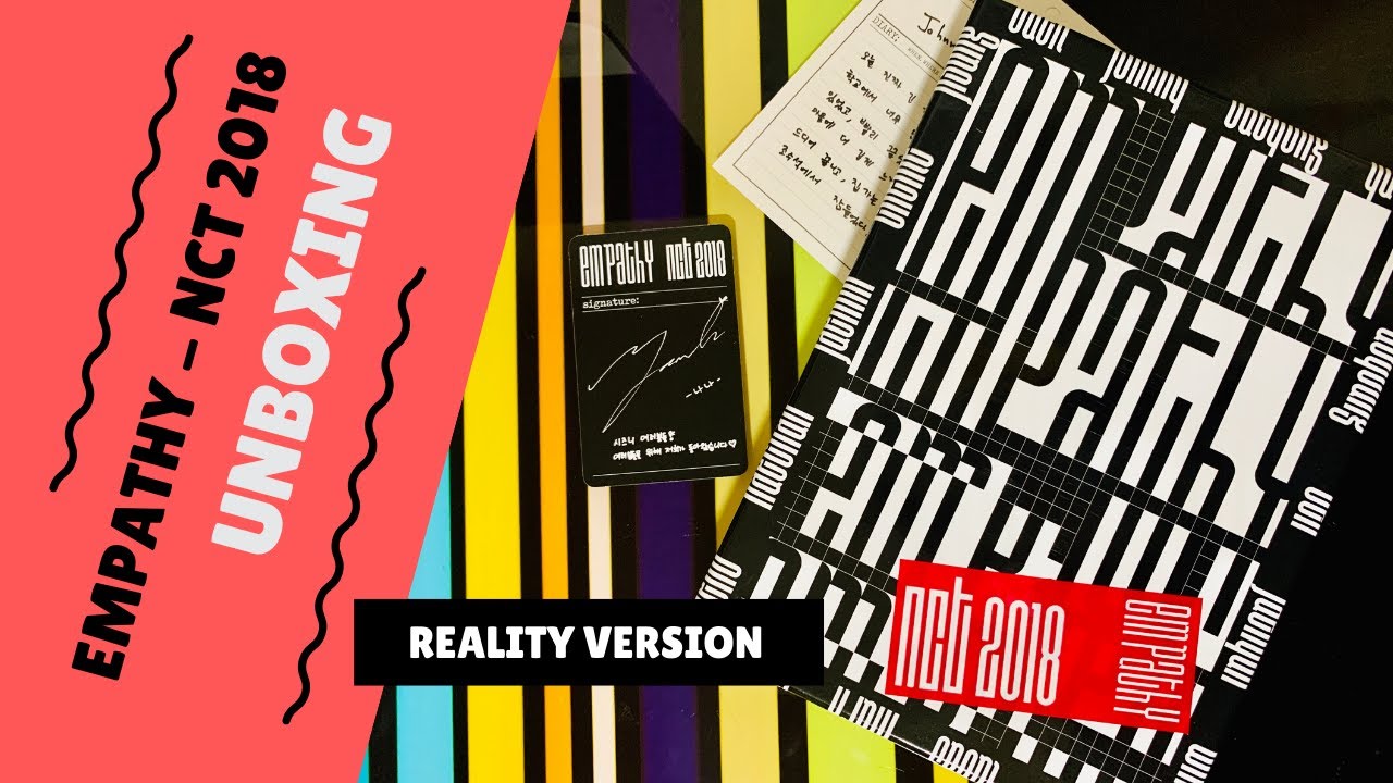 NCT 2018 "EMPATHY" (Reality Version) | UNBOXING ~ A apoyar a #NEO_ZONE ...