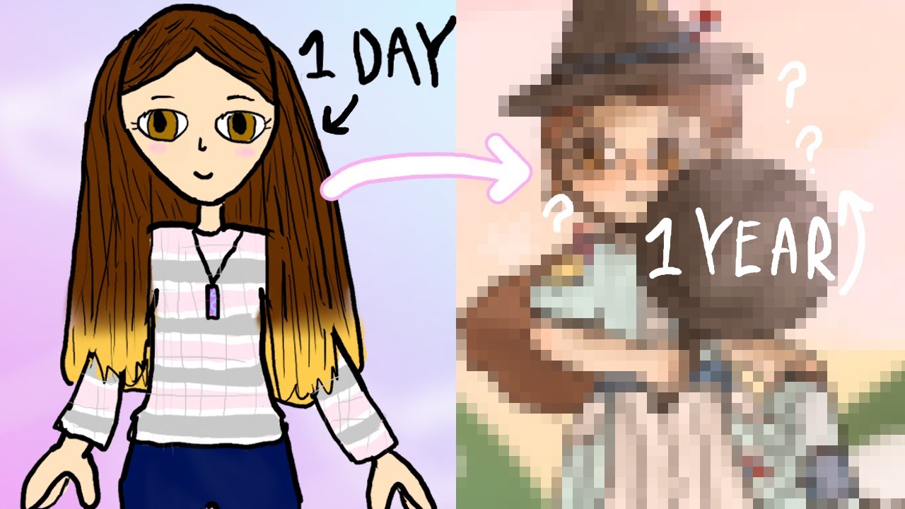 1 YEAR Digital Art Progress!!: Dec 2021-Dec 2022 - YouTube