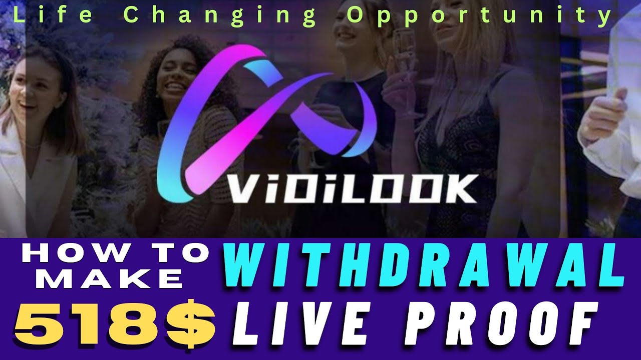 Vidilook Live Withdrawal 518$ | 1.5% Daily Profit | 45% Monthly Profit ...