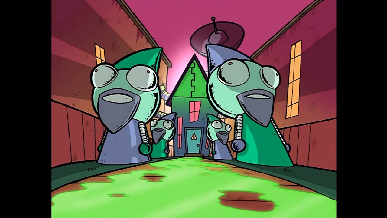 yes i have the pilot episode of invader zim saved to my phone, leave me ...