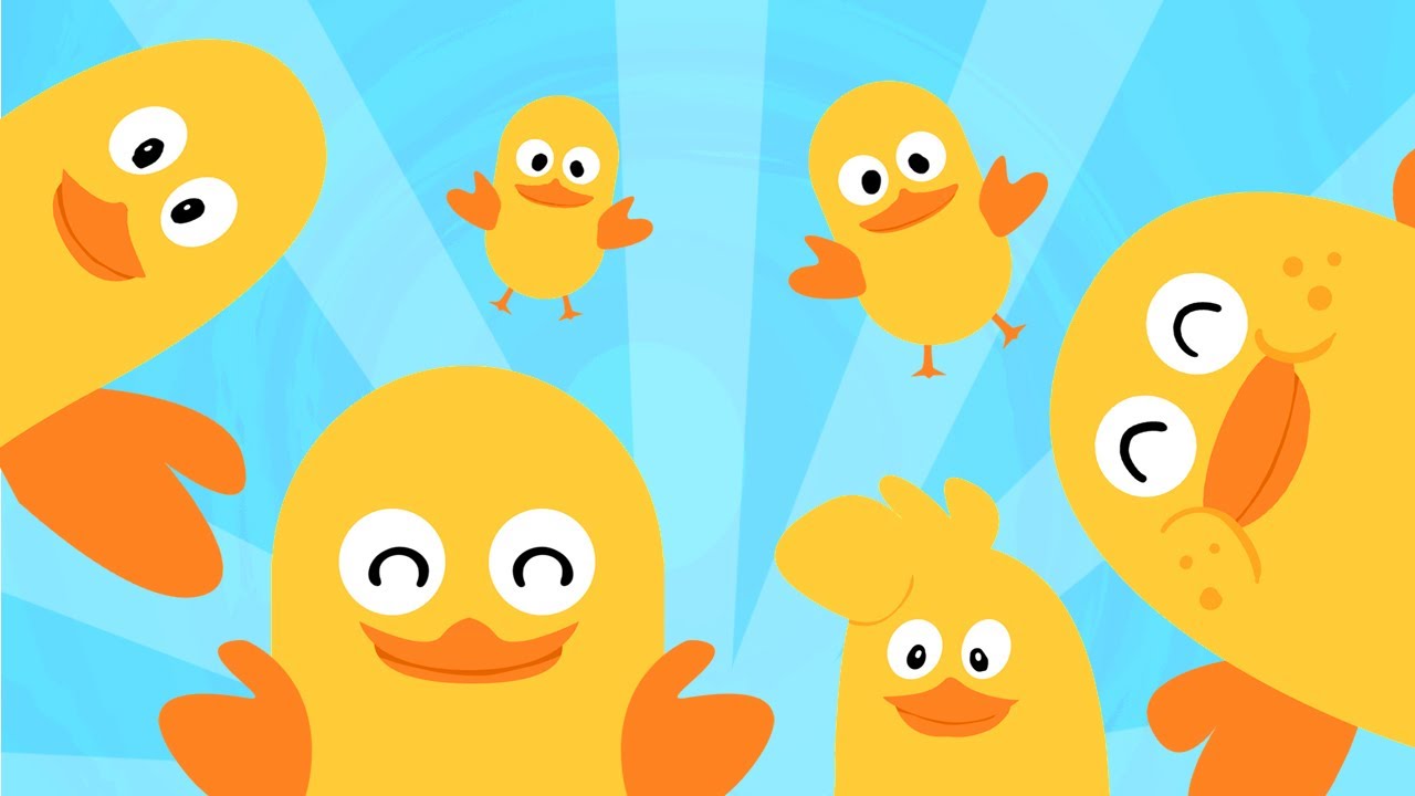 Seis patitos - canciones infantiles de la granja - YouTube