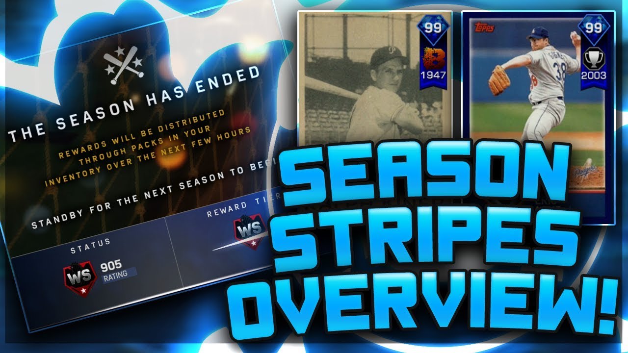 SEASON STRIPES REVIEW! TEAM OVERVIEW! - MLB The Show 17 Diamond Dynasty ...