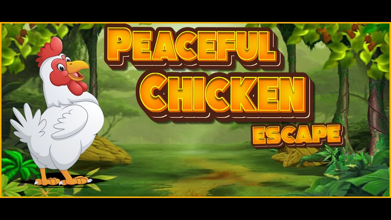 G4K Peaceful Chicken Escape Game Walkthrough - YouTube