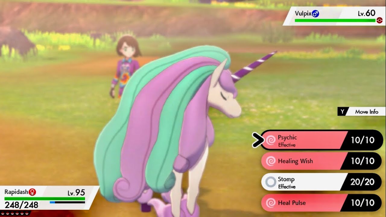 RAPIDASH - PSYCHIC (POKEMON SHIELD) - YouTube