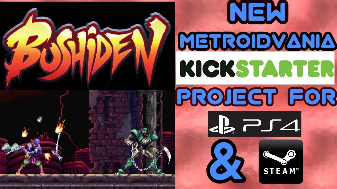 * Bushiden * New Kickstarter MetroidVania Action Platformer!!! PS4 ...