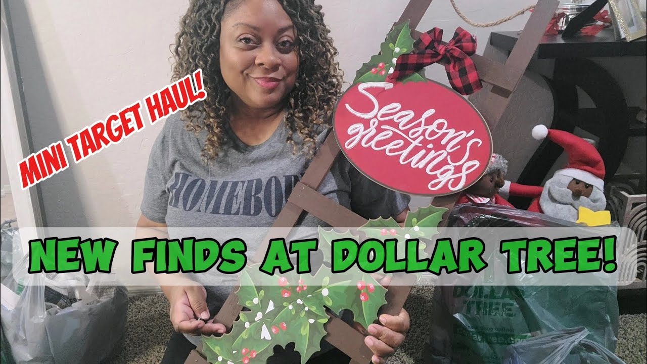 2024 Christmas Dollar Tree and Target Finds!#dollartreehaul#targethaul ...