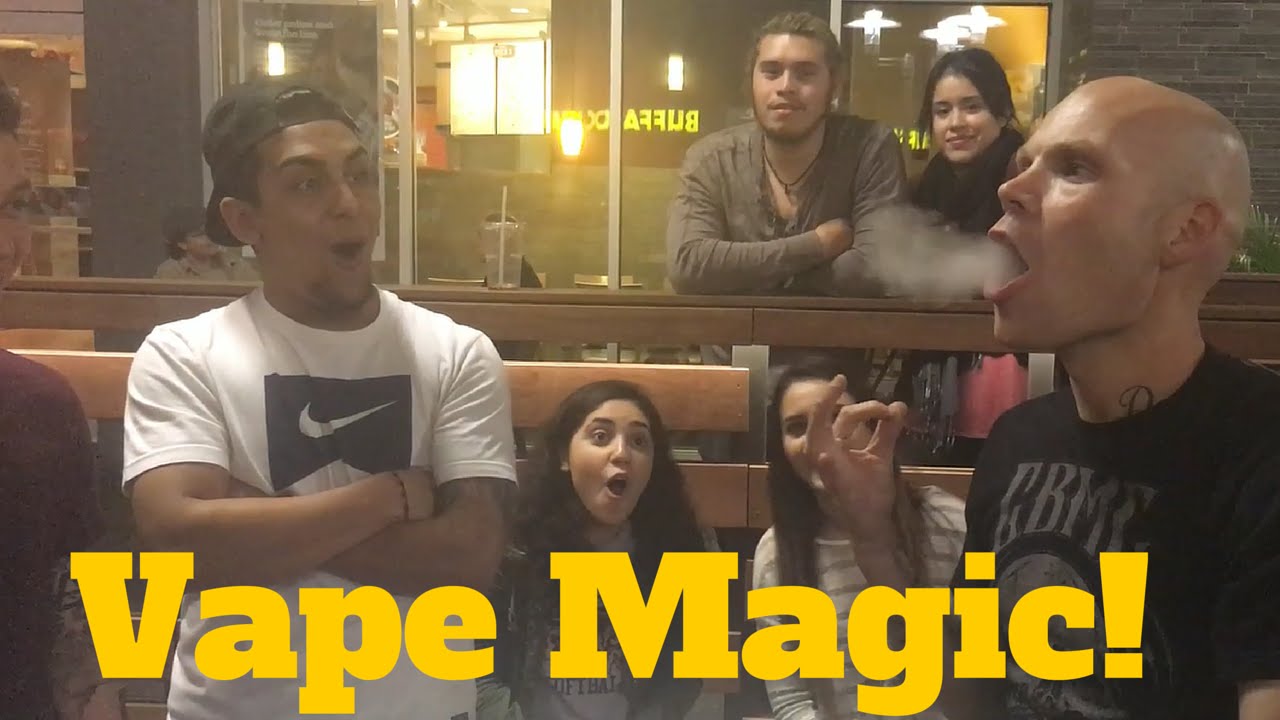 SMOKE Through HAND? Vape Magic Prank - YouTube