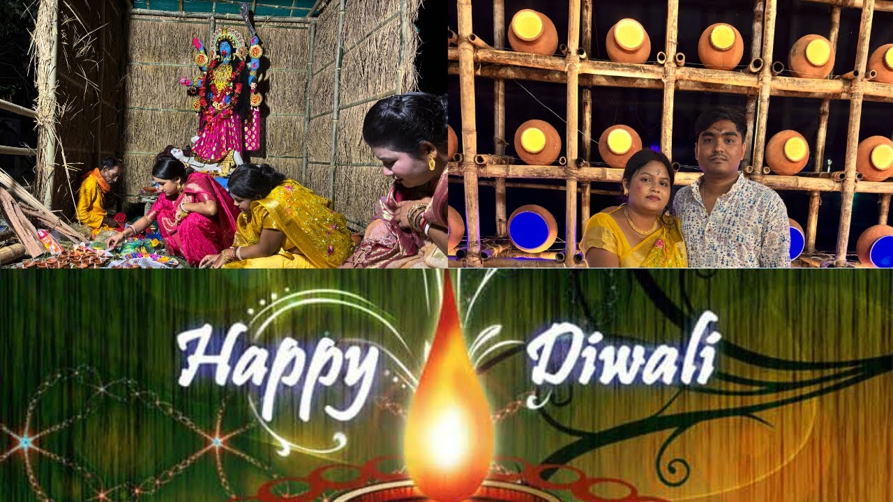 Celebrate Kali Puja happy Diwali, everyone 🙂 || Vlog 60 || 365 days vlog challenge - YouTube