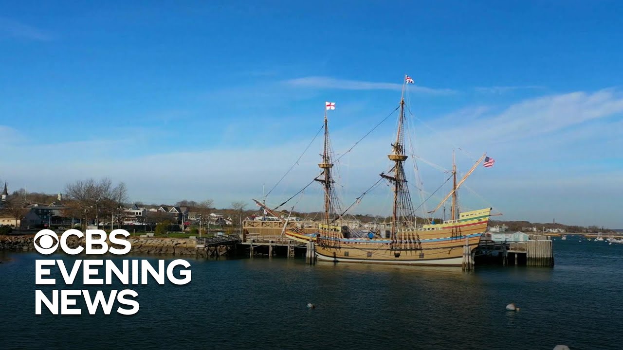 Commemorating 400 years after the Mayflower's arrival - YouTube