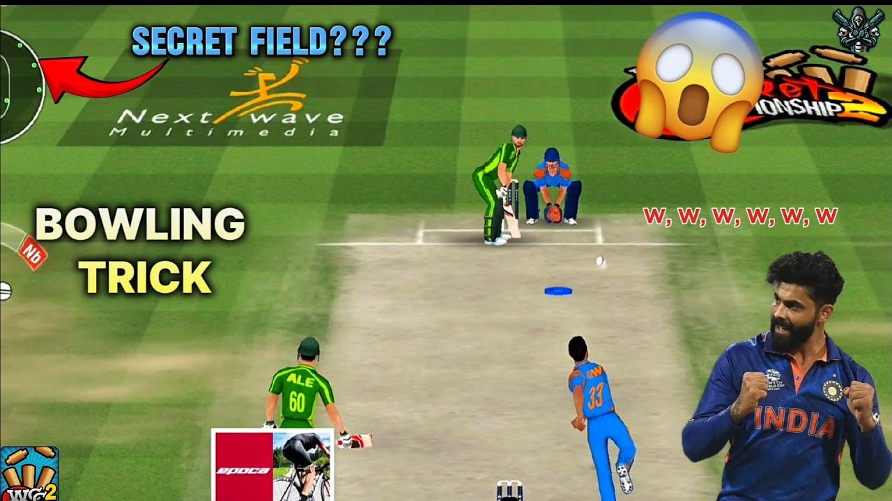 HOW TO TAKE WICKETS IN WCC2? WCC2 BOWLING TRICKS | 100% WORKING | #wcc2 ...