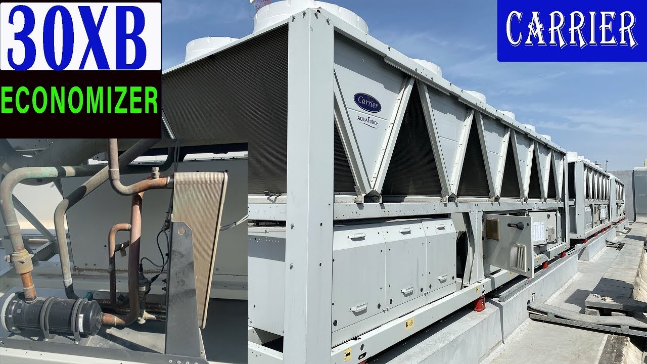 Economizer explain of Carrier chiller #technology #chiller #cool #hvac ...