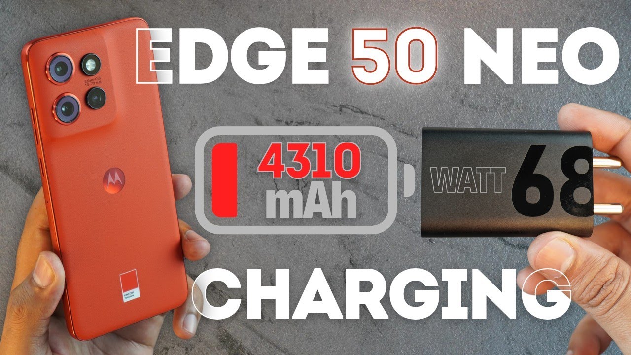 Moto Edge 50 Neo Charging Test 68 Watt || Charging Time #motoedge50neo ...
