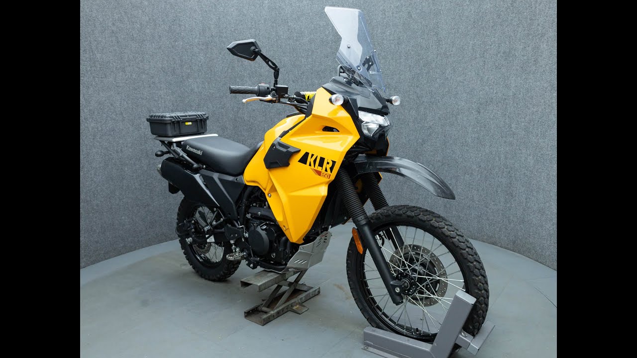 2023 KAWASAKI KL650 KLR 650 - National Powersports Distributors - YouTube