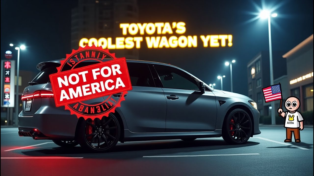 Toyota Built a Stunning Matte Grey Wagon — But You Can’t Have It 😤🇯🇵 # ...