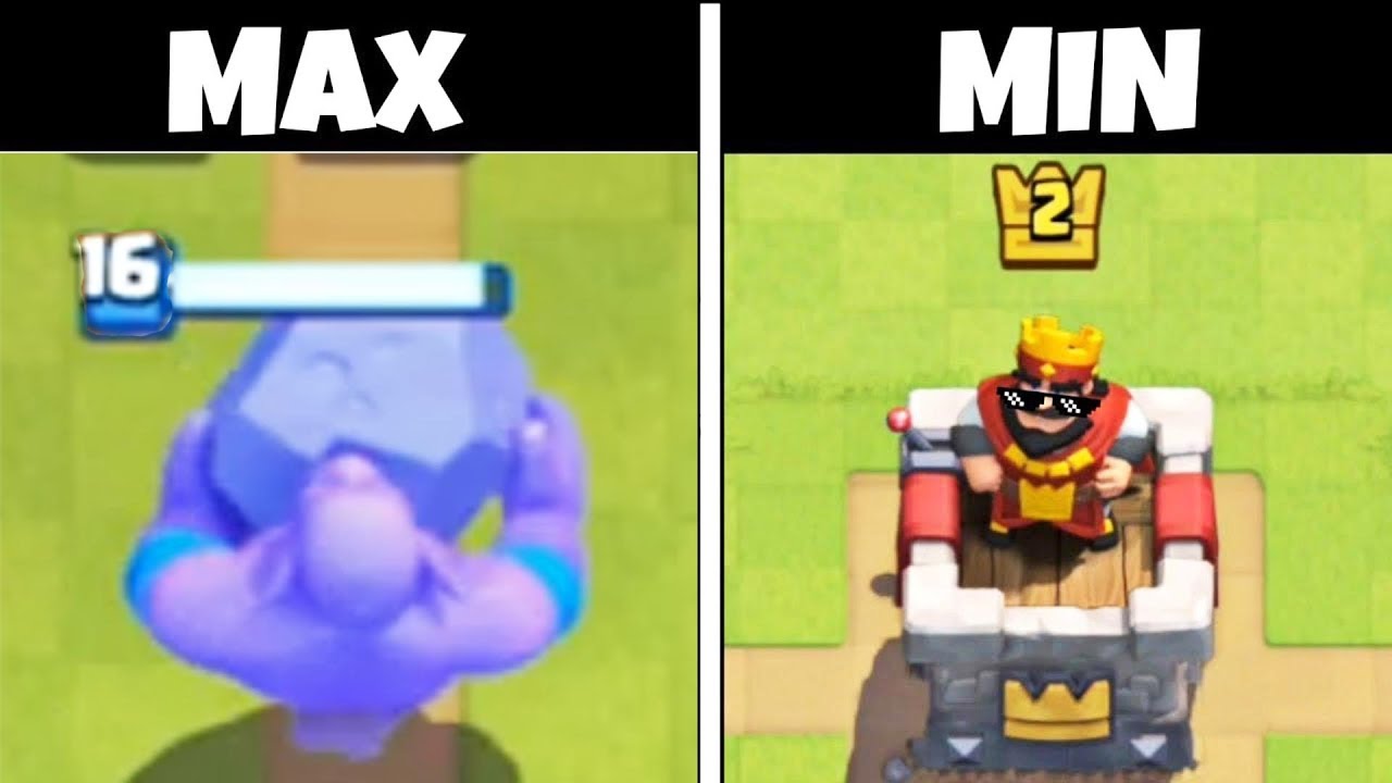 CAN LVL 16 BOWLER DEFEAT LVL 2 KING? Clash Royale Fans meme - YouTube