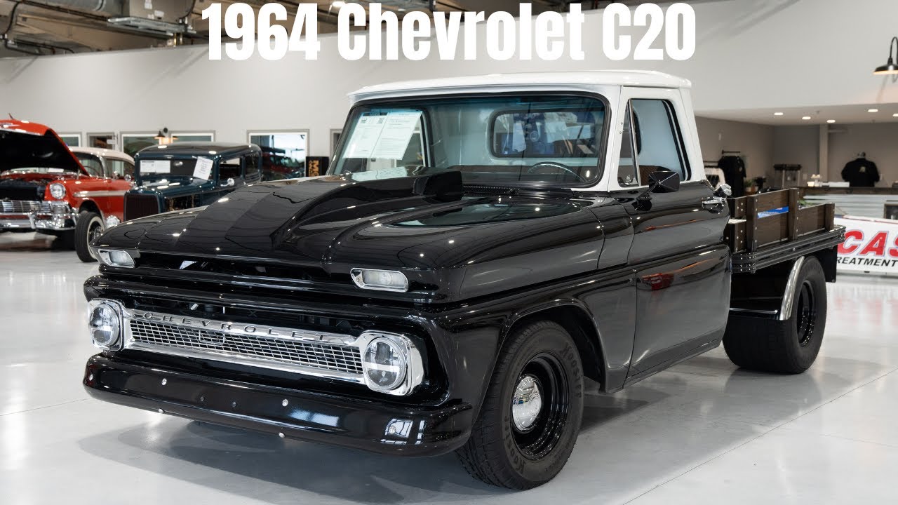 1964 Chevrolet C20 walk-around.Available here at Burnyzz! - YouTube