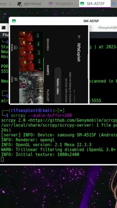 scrcpy v2.0 support audio #scrcpy #screenmirroring #viral #shorts # ...