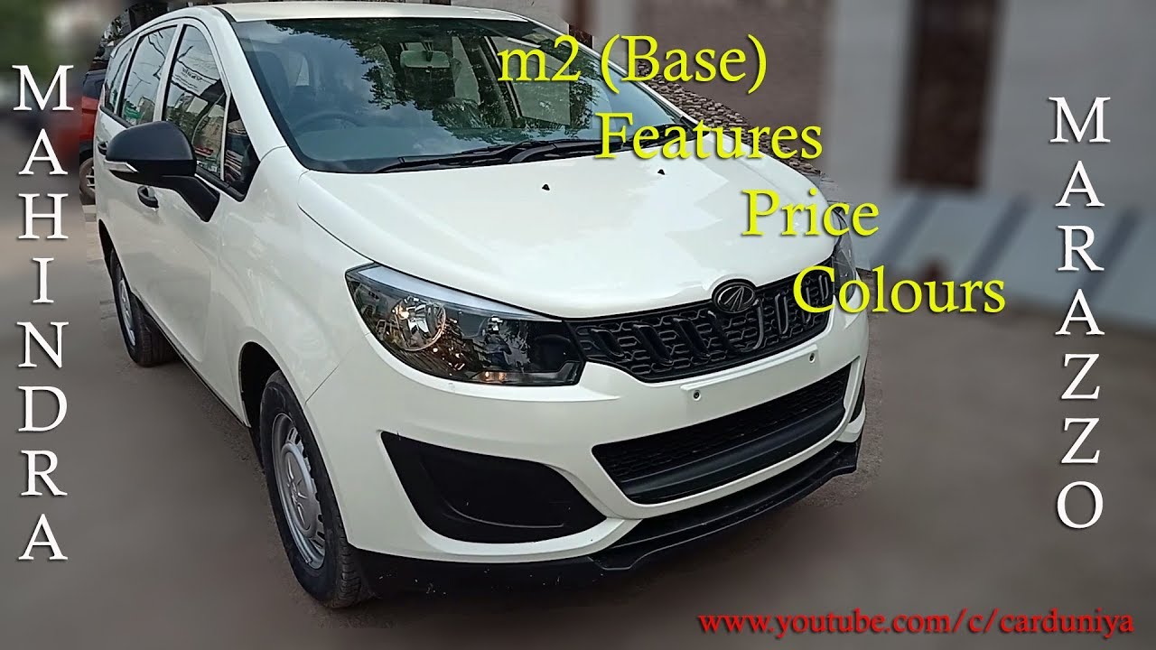 Mahindra Marazzo m2(Base)-Newly Launched-In Depth Features Review - YouTube