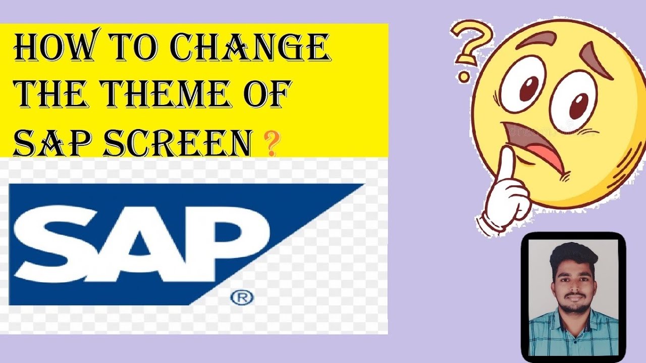 👉 How to Change SAP Screen Theme💯| SAP GUI Theme Change| SAP Simplified ...