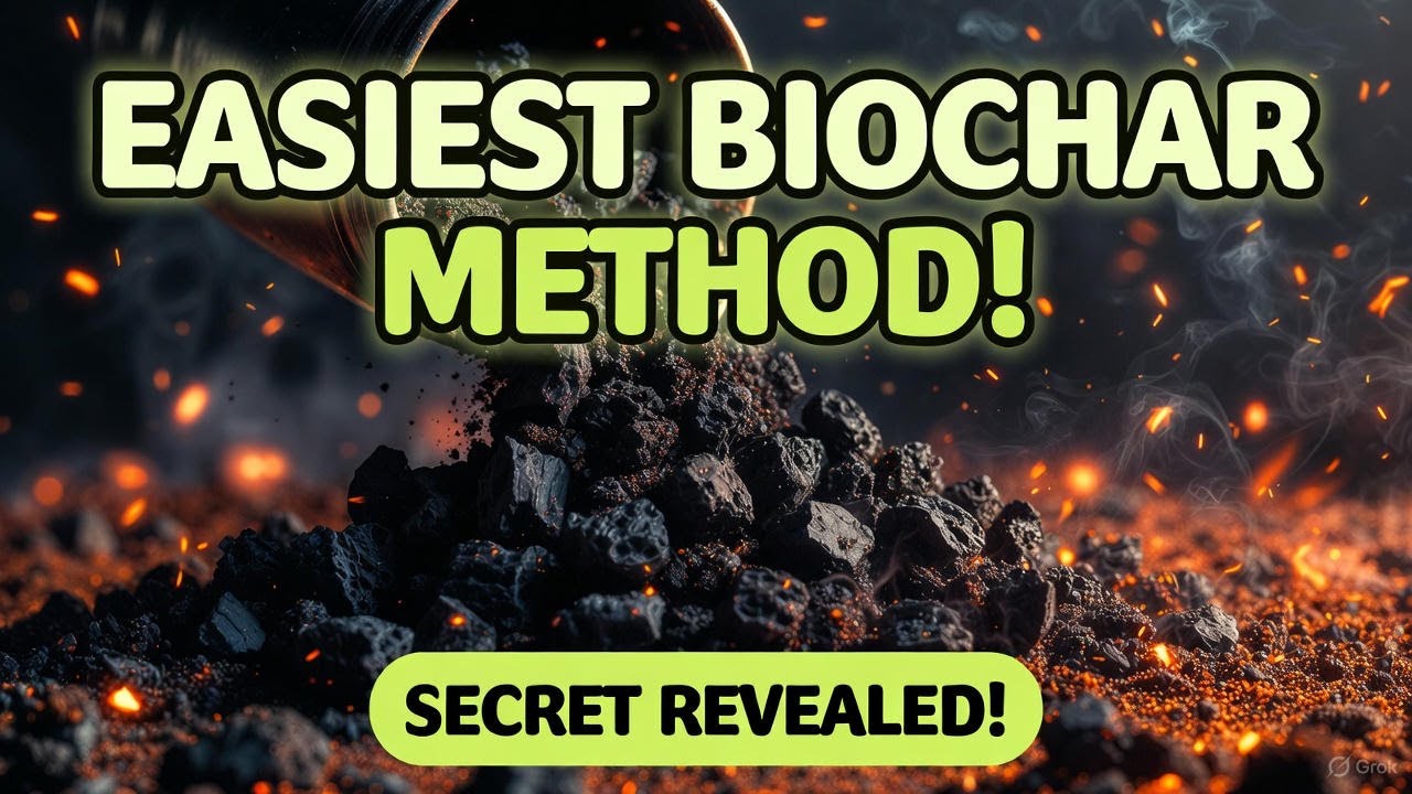 “Unlock the Secret to Biochar: The Easiest Method EVER (Boost Soil Fast ...