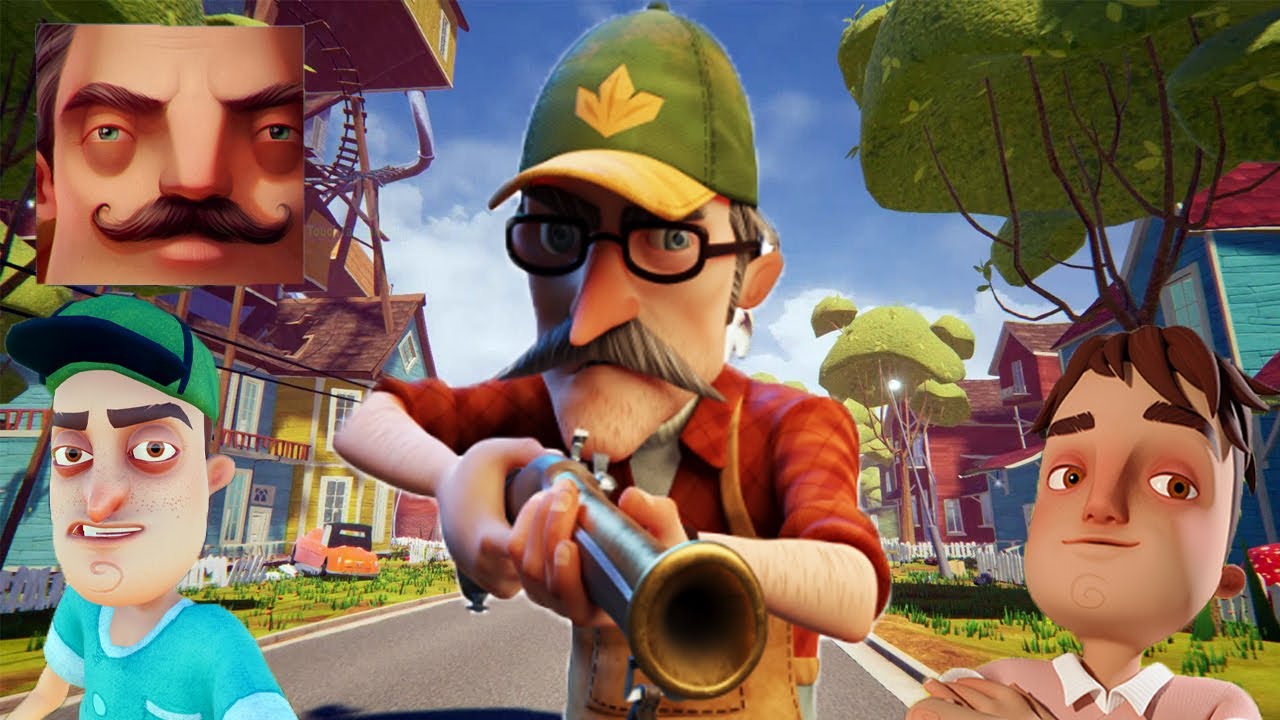 Hello Neighbor - My New Neighbor Hello Neighbor 2 Taxidermist Act 2 ...