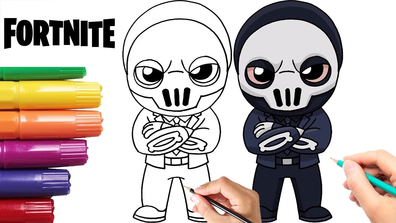 How To Draw Shadow Brutus | Fortnite Chapter 2 Season 2 - YouTube