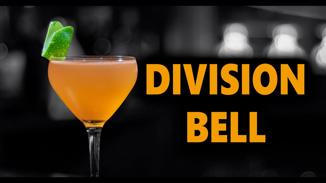 How To Make The Division Bell An Aperol and Mezcal Cocktail - YouTube