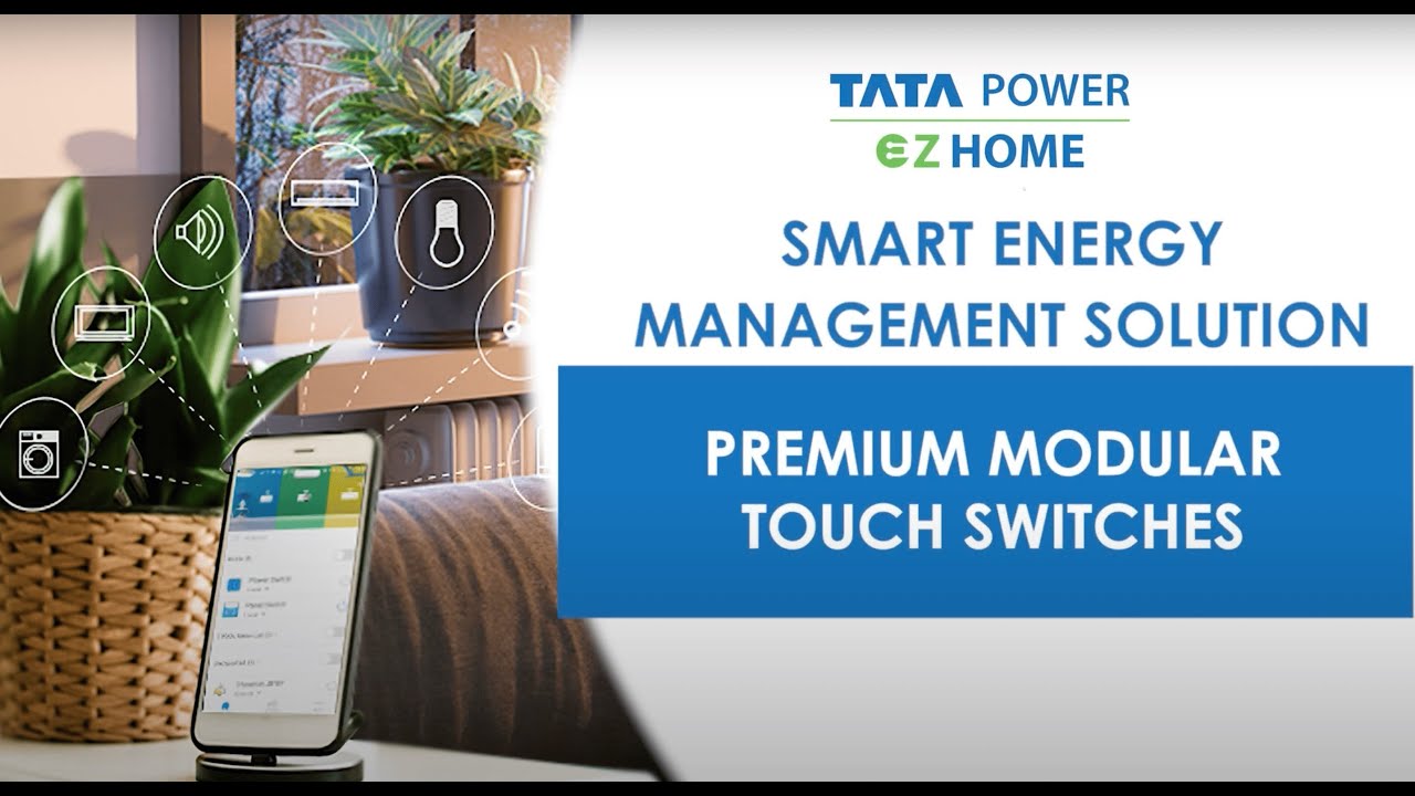 Tata Power EZ Home l Premium Smart Wi-Fi Modular Touch Switches l ...