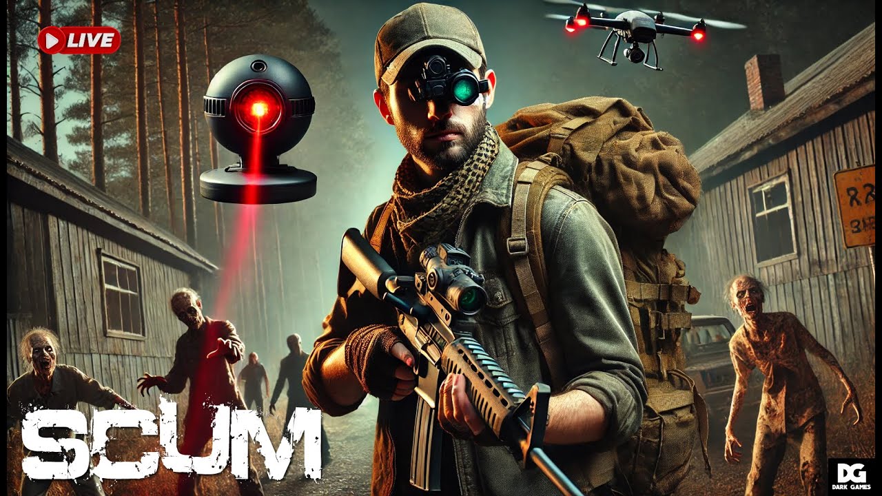 SCUM - AO VIVO | LIVE | SURVIVAL | PVP - YouTube
