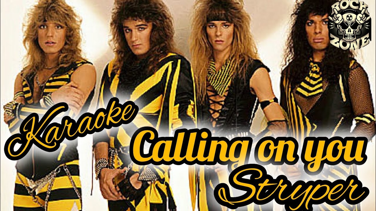 Calling on you Stryper Karaoke - YouTube