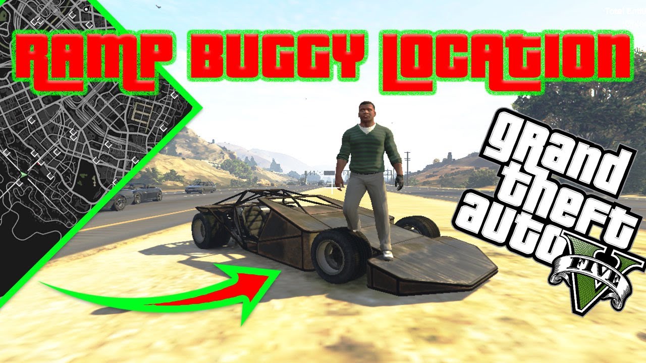 GTA V - Ramp Buggy Secret Spawn Location in Story Mode (XBOX, PC, PS4 ...