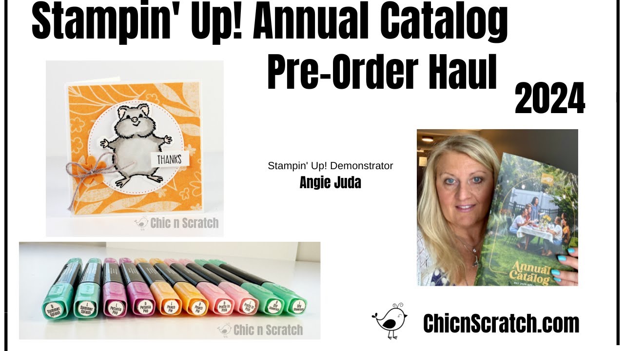 2024-2025 Stampin Up Catalog Preorder Haul - YouTube