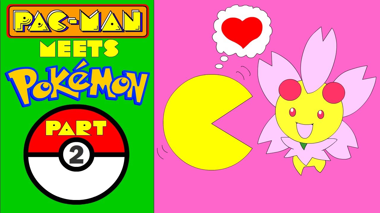 Pac-Man Meets Pokemon, Part 2 (Pac-Man VS Pokemon) - YouTube