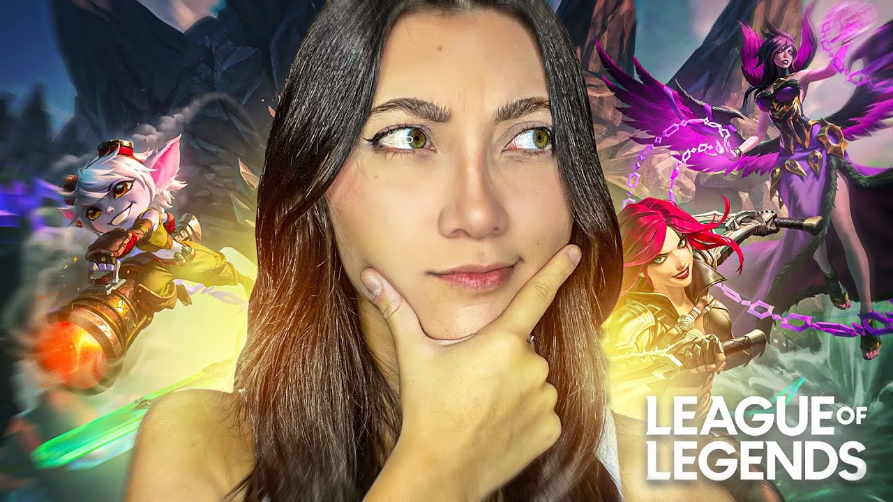 MI PRIMERA VEZ JUGANDO LOL 💥 | Camicam - YouTube