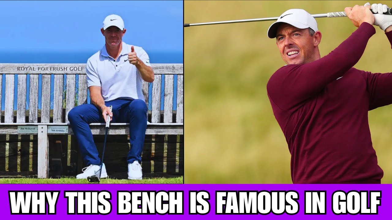 WHY THIS BENCH IS FAMOUS IN GOLF.The story of 'the most famous bench IN ...