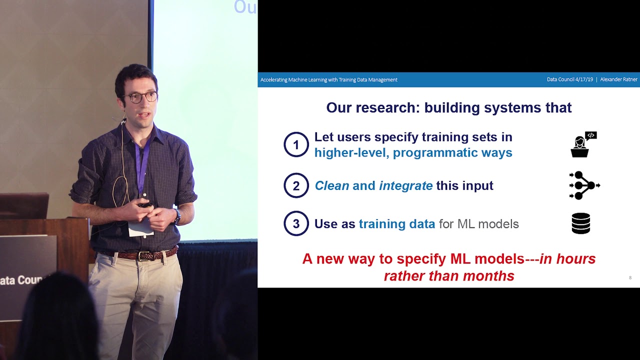 Accelerating Machine Learning with Training Data Management | Stanford ...