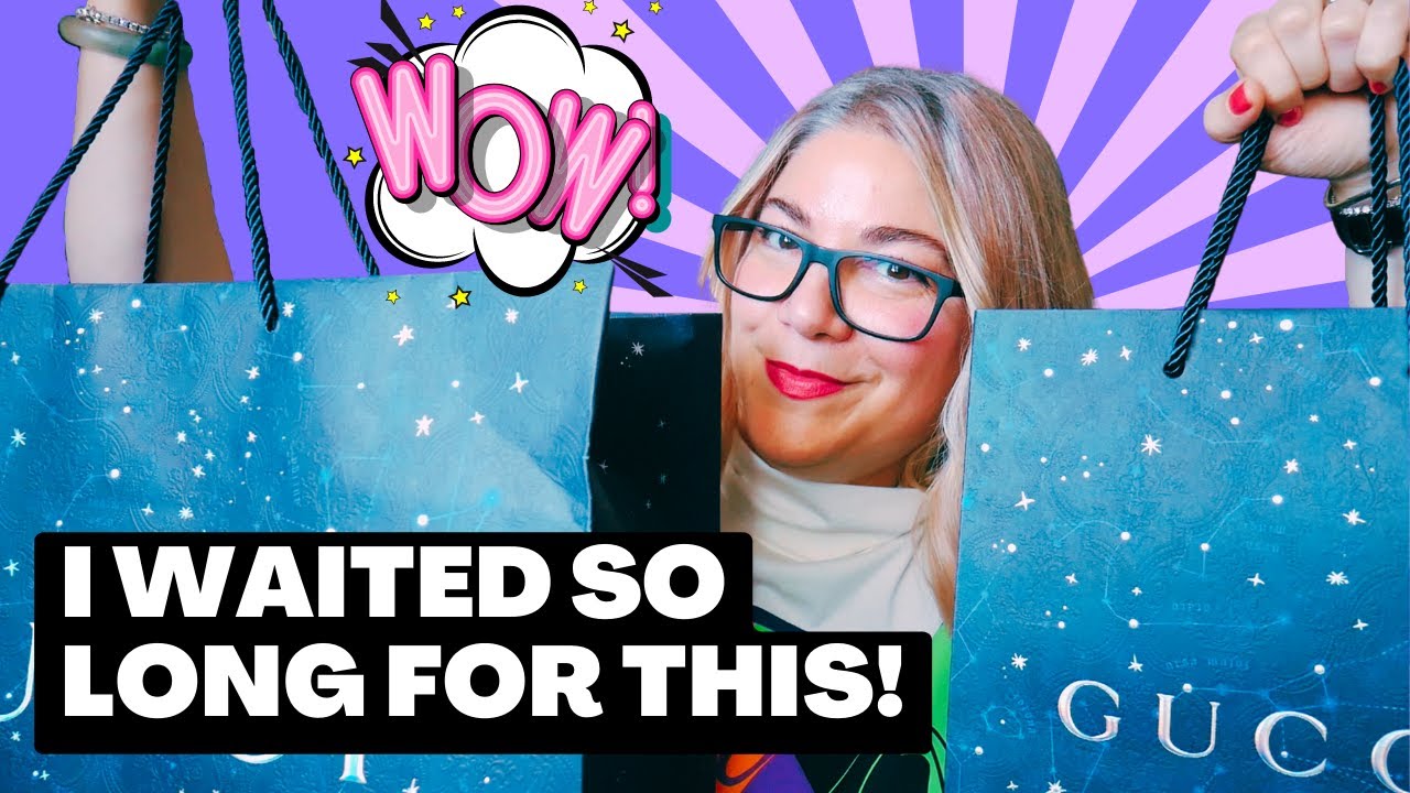 DOUBLE GUCCI UNBOXING 🤩 | Try-on & first impressions - YouTube