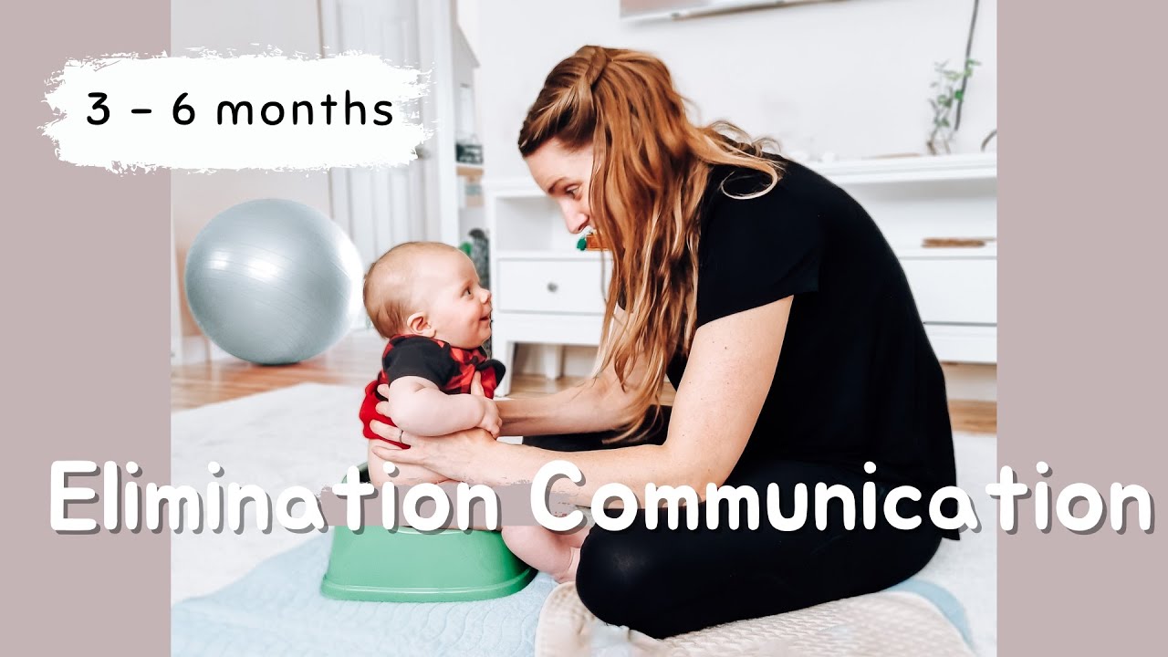 Elimination Communication AFTER newborn - YouTube