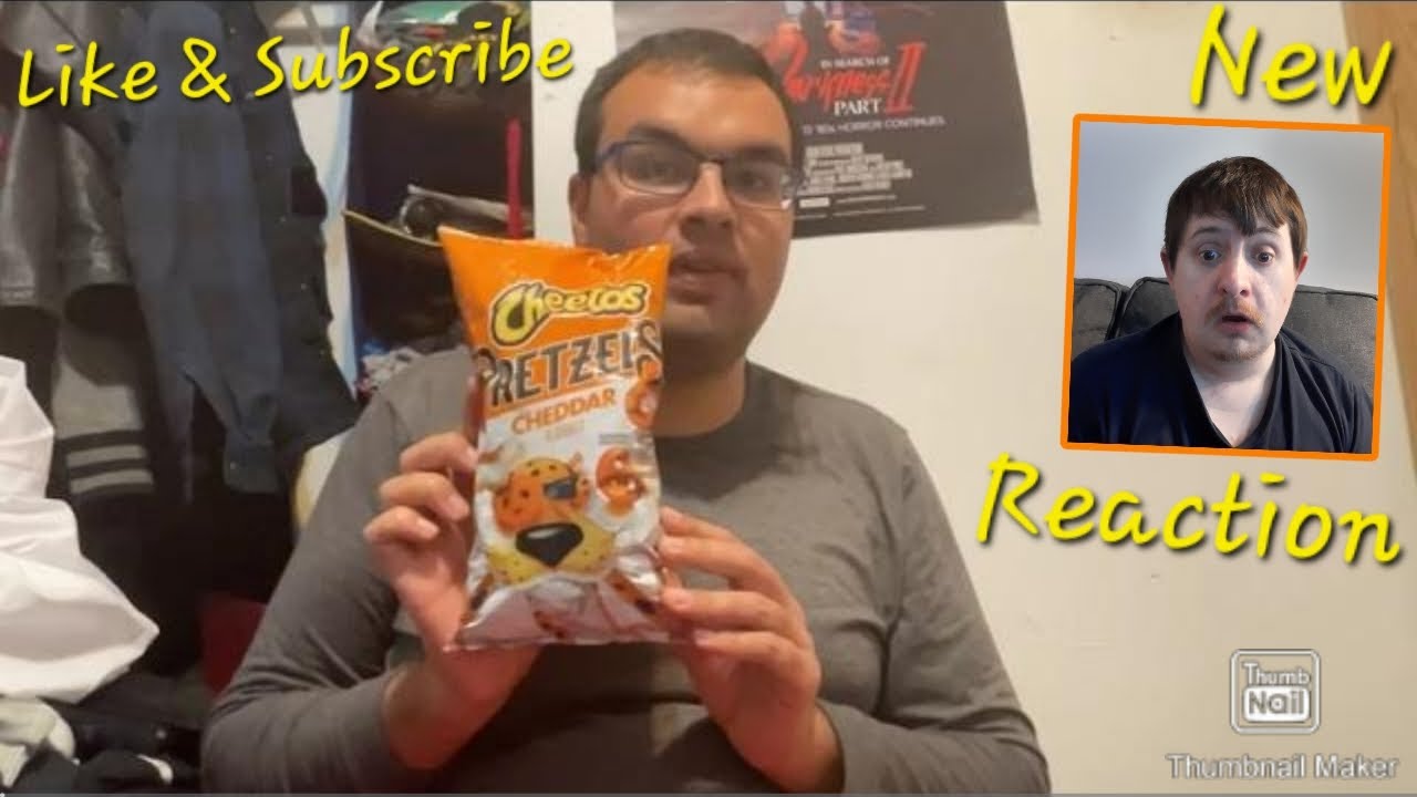 [Reaction] Trying Cheetos Pretzels (Taste Test Review) - YouTube