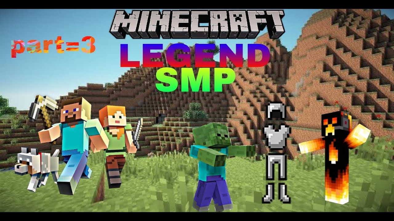 Legend Smp || Game Play Part 3 || Live Stream 😎😁😎 - YouTube