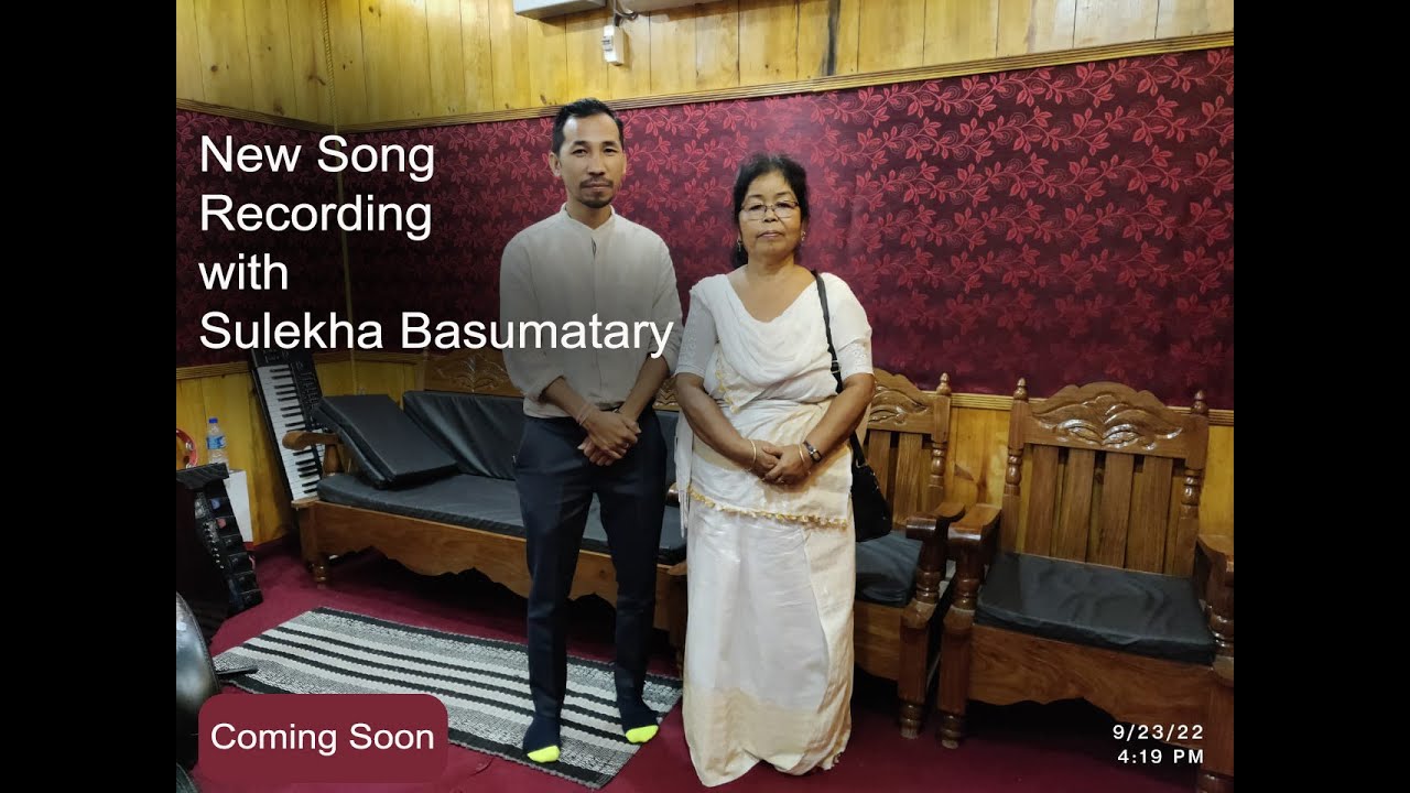Kailas Basumatary's New Song Recording with Sulekha Basumatary - YouTube