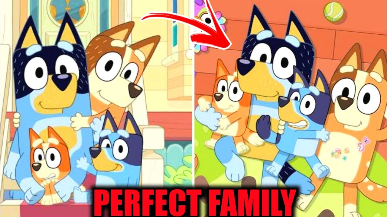 Bluey Theory #5: The Heeler family represents an idealized version of ...