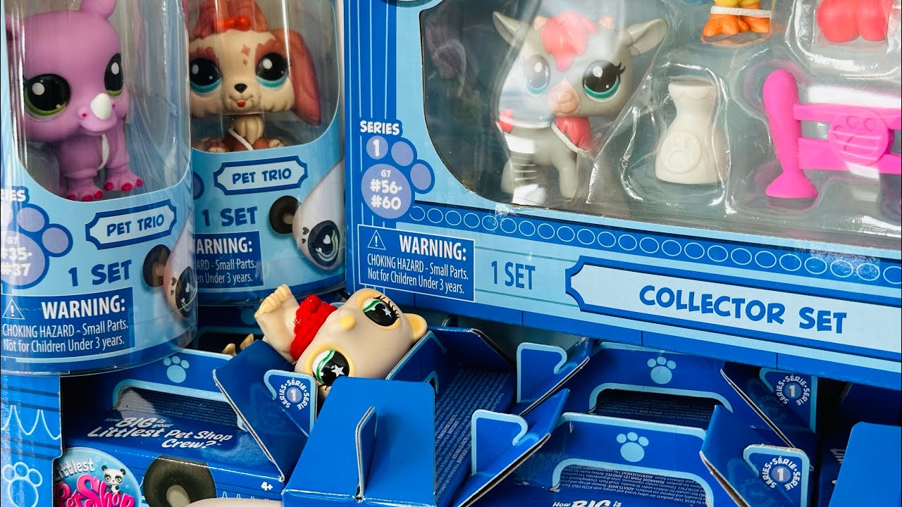 HUGE UNBOXING GEN 7 LITTLEST PET SHOP !! - YouTube