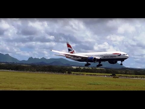 Landing of Flight BA2063/IB4701 (HD) - YouTube