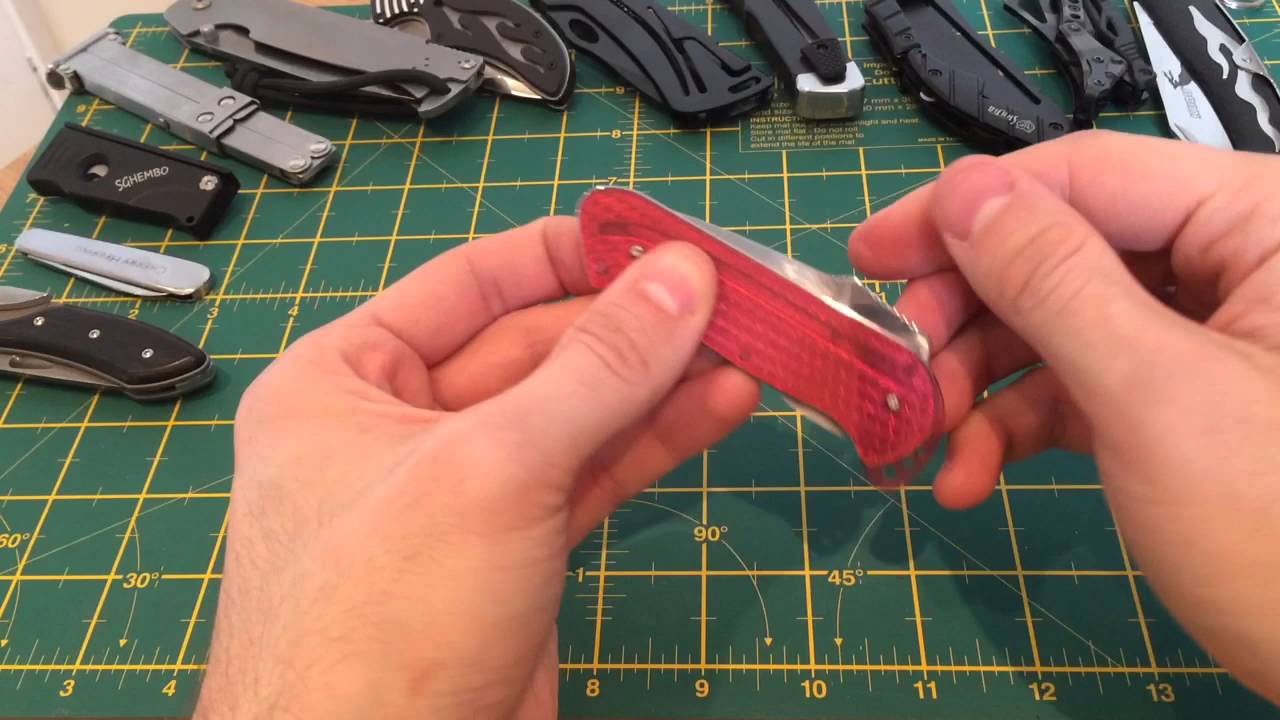CRKT Rollock Unusual Folding Trick Knife - YouTube
