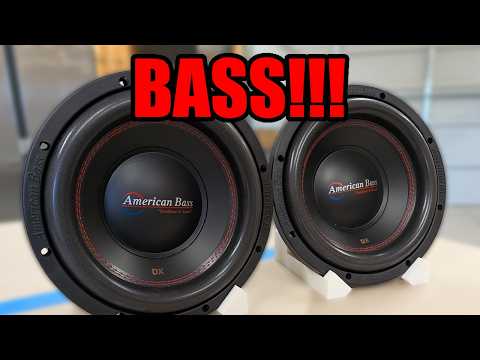 Budget subwoofers that punch above their weight, American Bass!